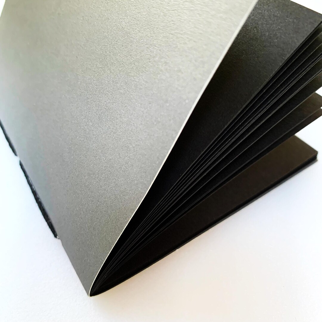 Travelers Notebook Insert With Black Paper in Passport, B7, Pocket, A6 ...