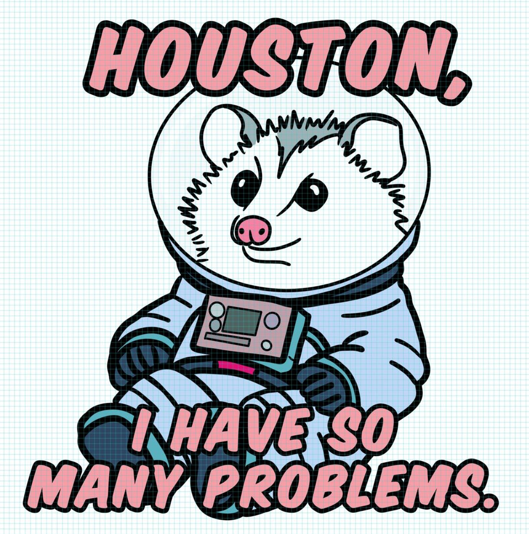 Houston, I Have so Many Problems Digital Download - Etsy