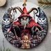 Krampus Porcelain Christmas Tree Ornament Sinister Snowmen & Grumpy ...