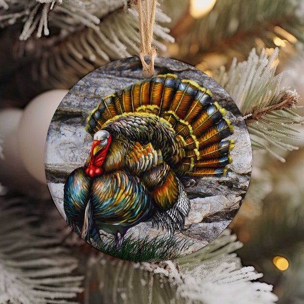 Turkey Ornament - Etsy