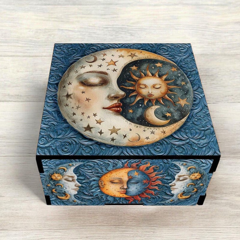 Moon Box - Etsy