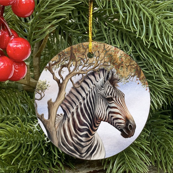 Porcelain Zebra - Etsy