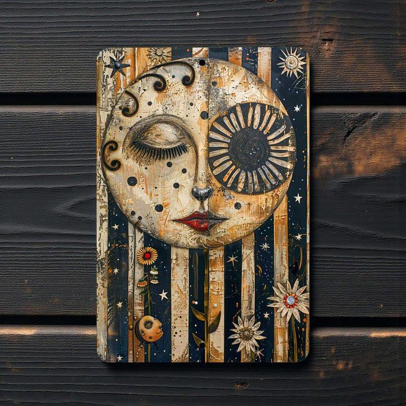 Face Metal Wall Art - Etsy