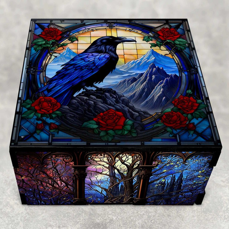 Gothic Jewelry Box - Etsy