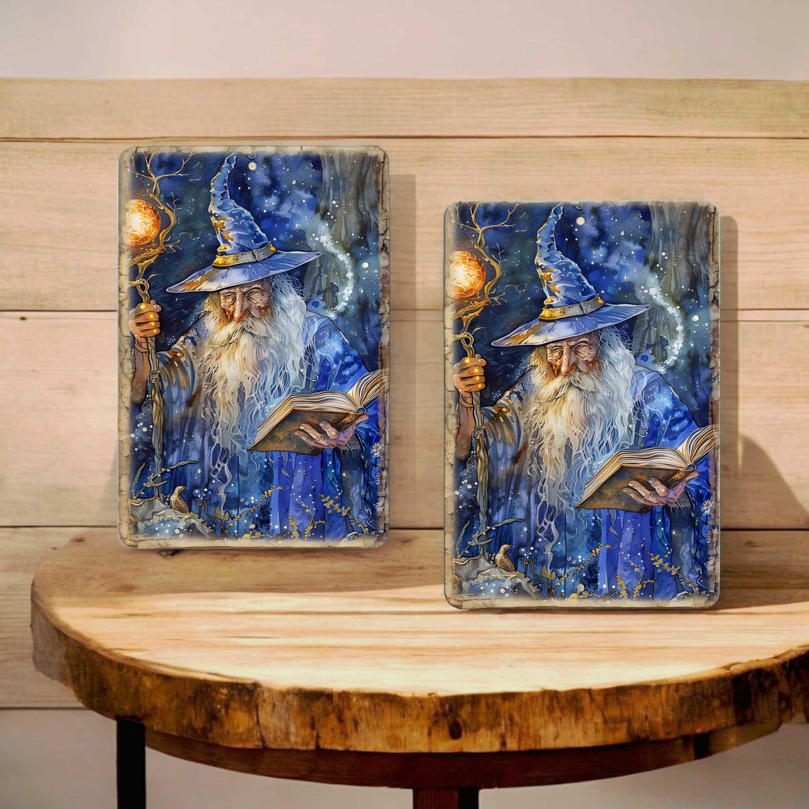 Merlin Wizard Metal Sign - Medieval Fantasy Wall Art for Home and ...