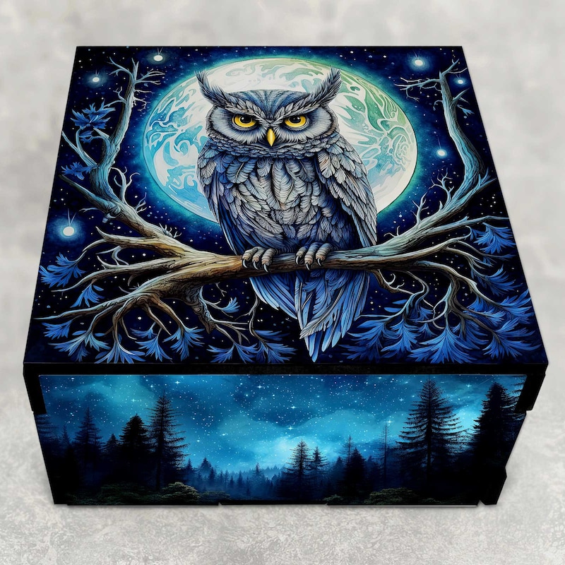 Owl Box - Etsy