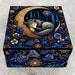 Fantasy Themed Stash Box Laser Cut Decorative Wood Gift Box Keepsake ...