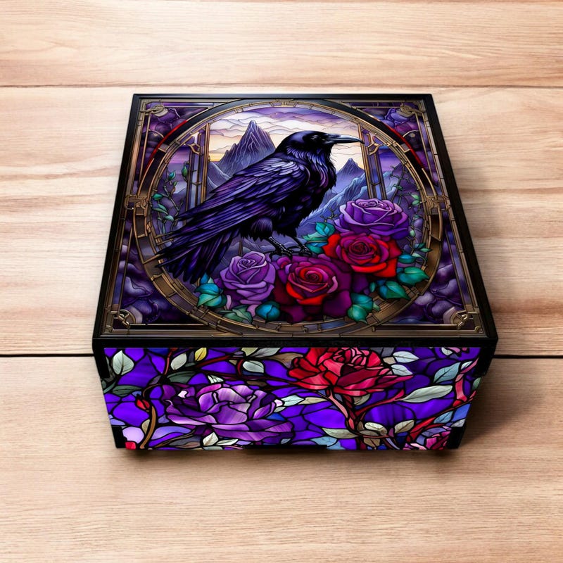 Gothic Jewelry Box - Etsy