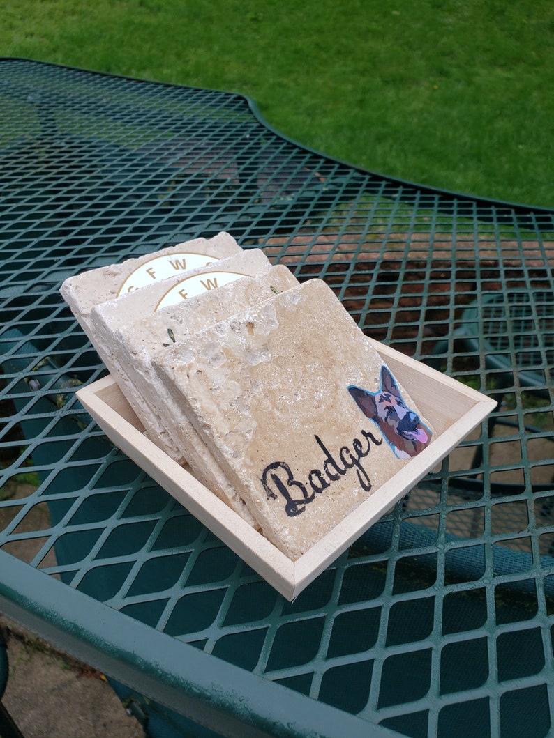 Coaster Holder Coaster Stand Display Stand Display Box Wood | Etsy