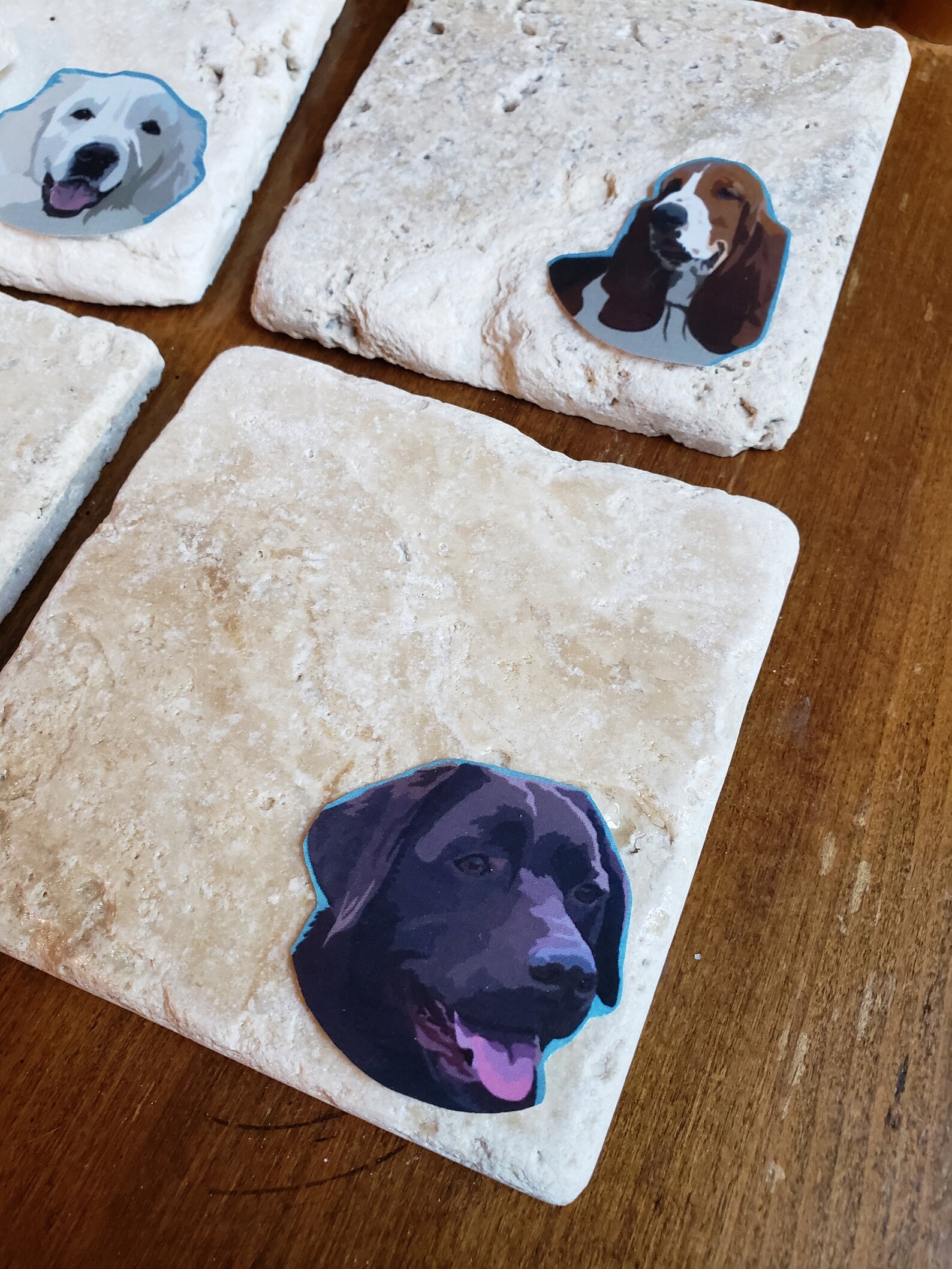 Dog Gifts Dog Coasters Dog Breeds Dog Artwork Dog Decor Dog - Etsy
