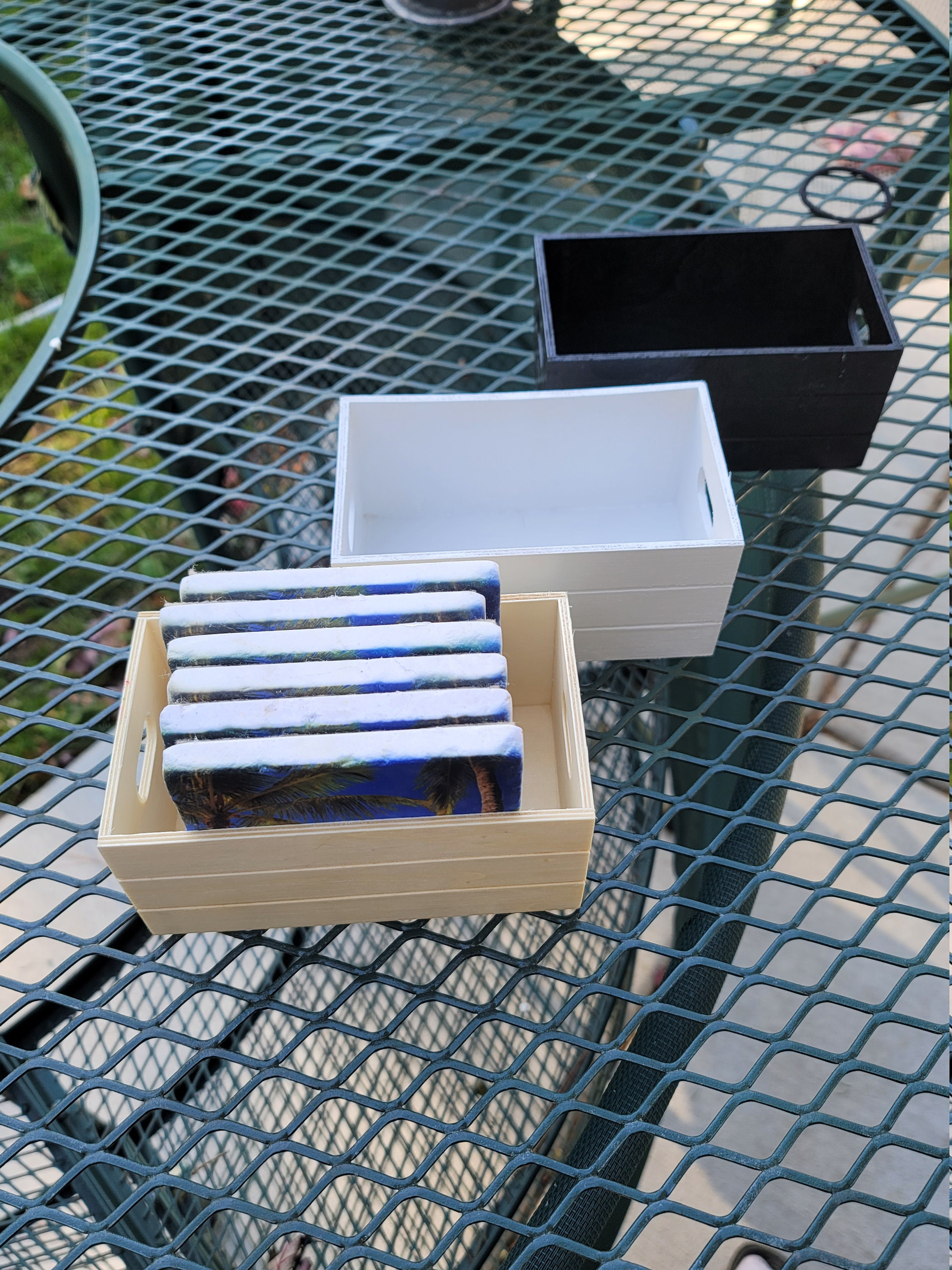 Coaster Holder Coaster Stand Display Stand Display Box Wood Stand Flat ...