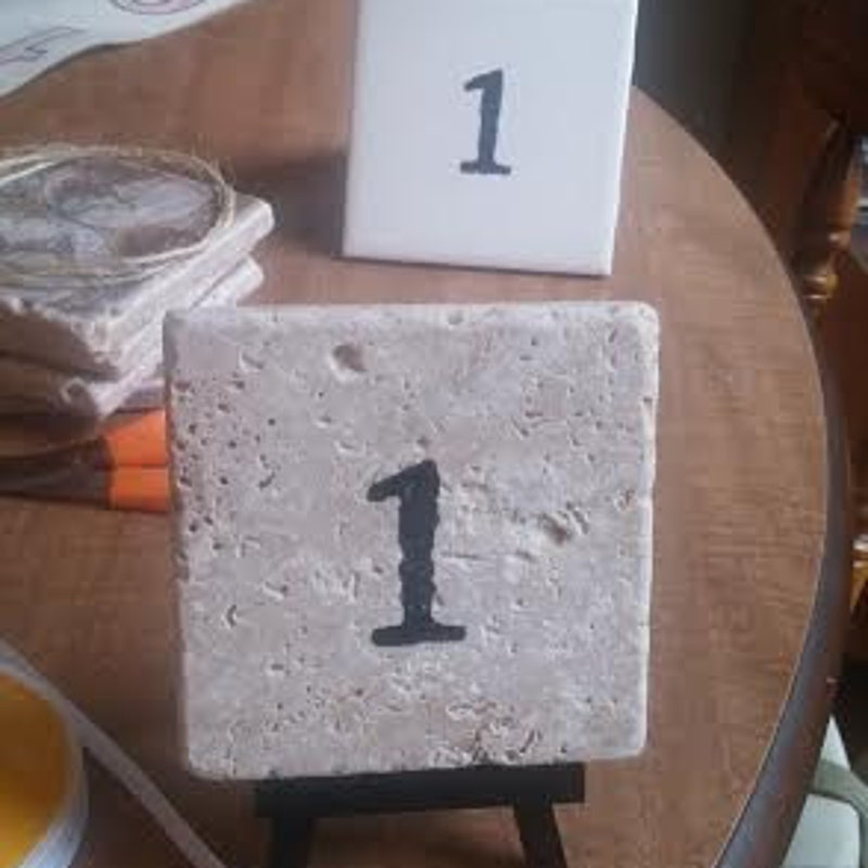 Rustic Table Numbers - Etsy