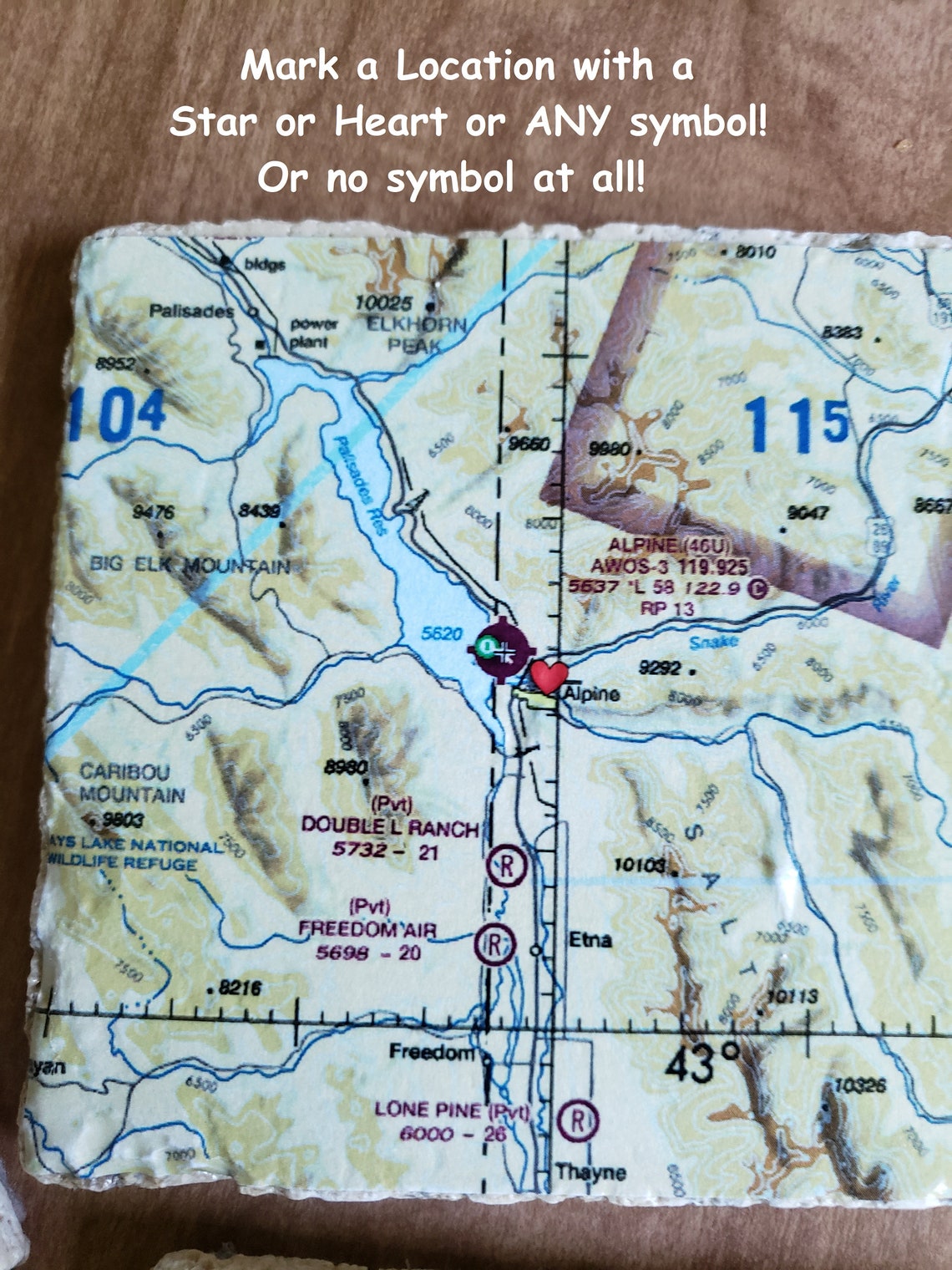 VFR Map Gift Desk Accessory Drink Holder Beer Holder | Etsy