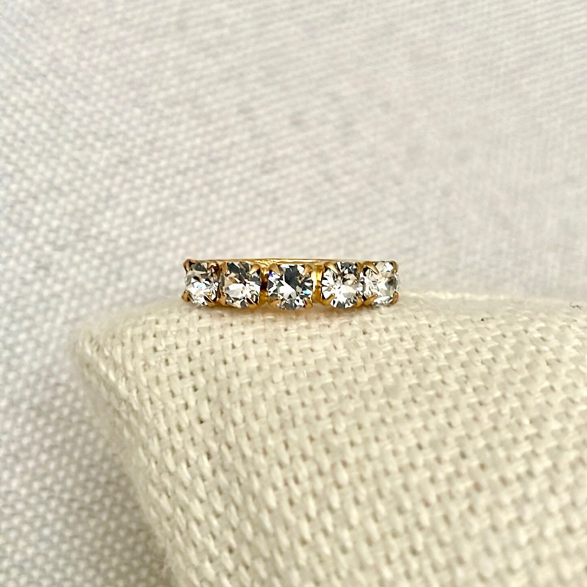 Stackable Ring, Adjustable Ring, Ring for Women, Stone Ring, Crystal ...