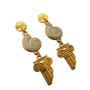 Thalassa Shell Earrings Christmas Gift - Etsy