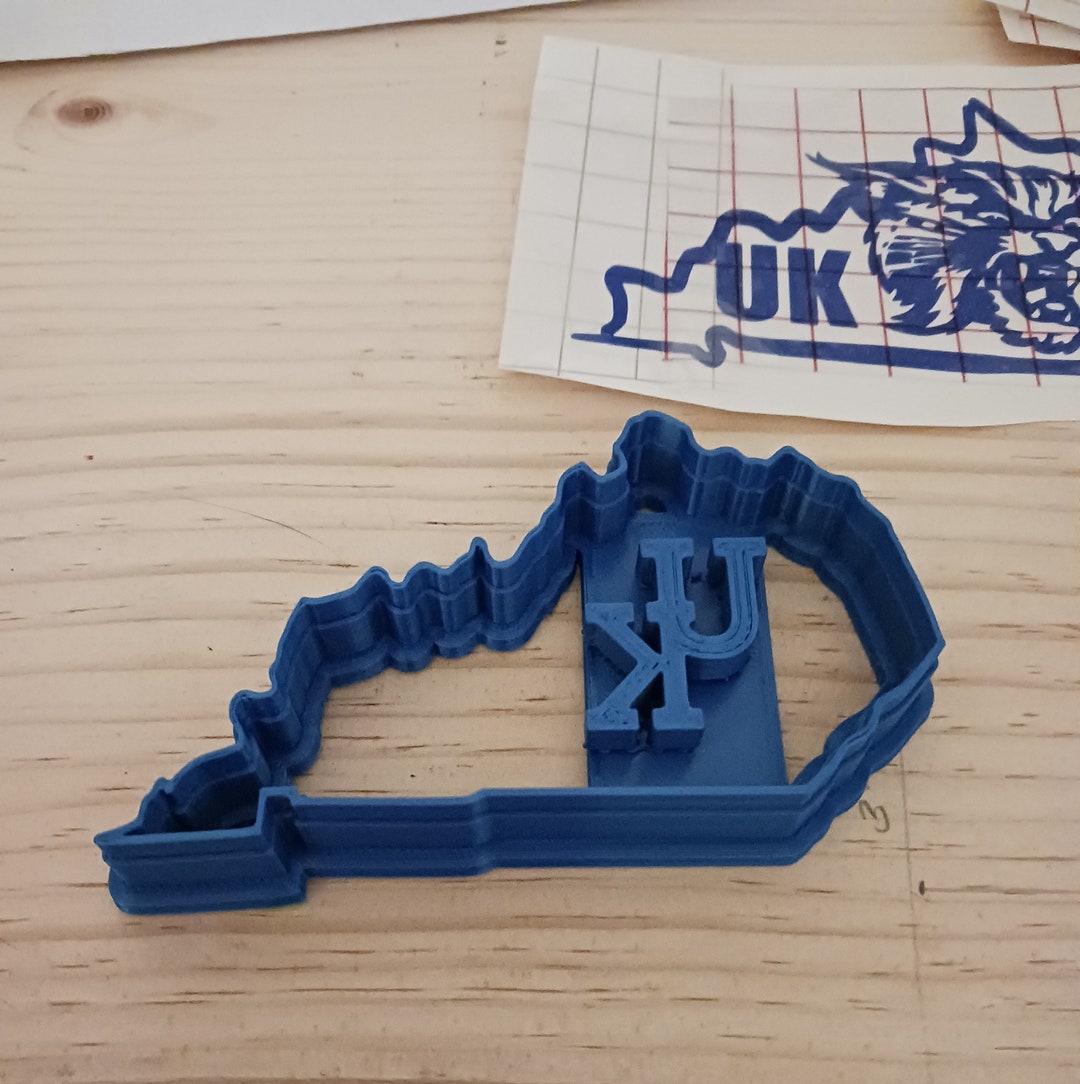 3D Printed Kentucky Wildcats Cookie Cutter – College Sports Fan Gift - Etsy