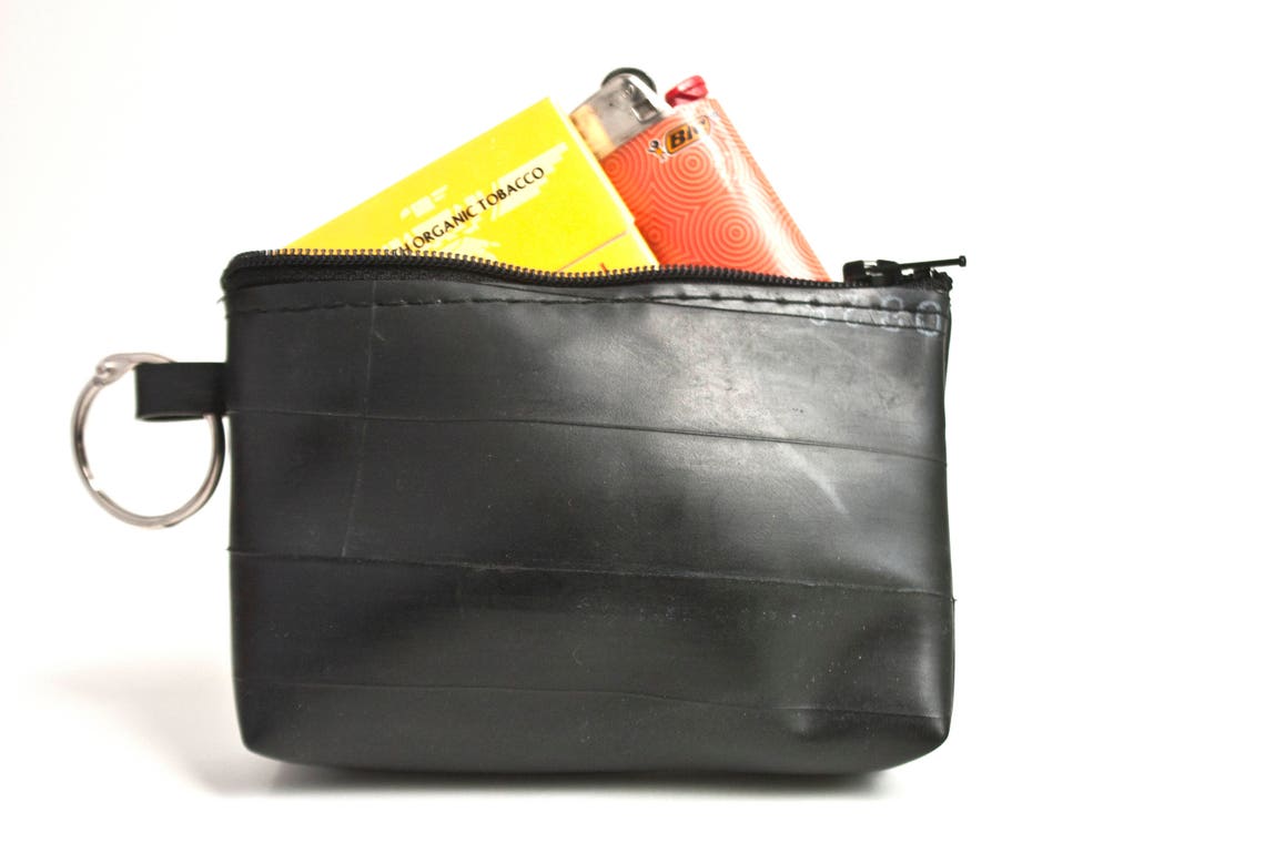 Up-cycled Inner Tube Coin Purse/key Chain/wallet - Etsy