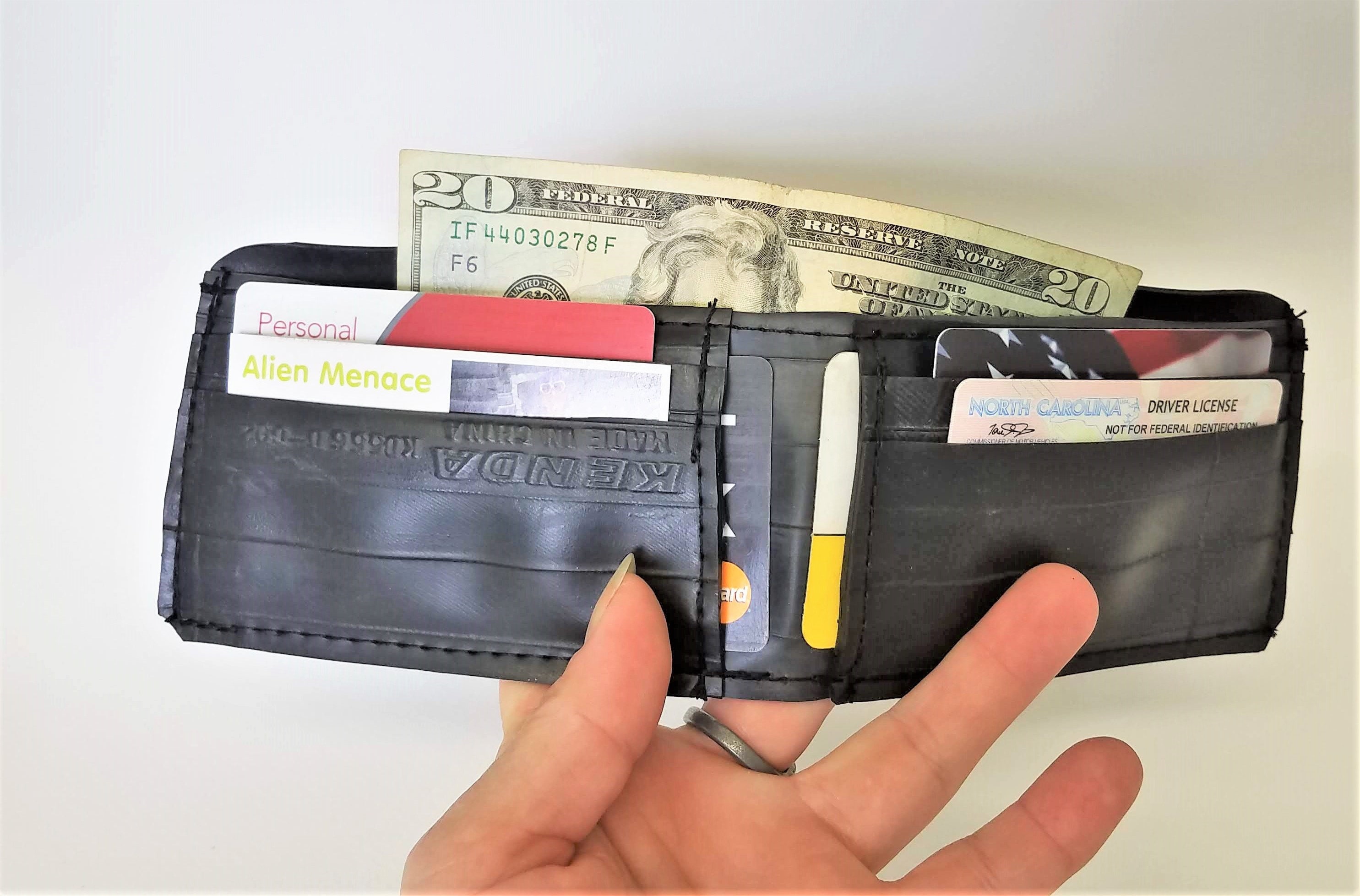 Ironman/Unique Handmade Inner Tube Comic Wallet