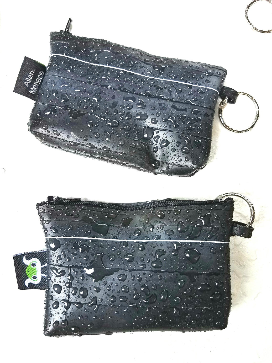 Up-cycled Inner Tube Coin Purse/key Chain/wallet - Etsy