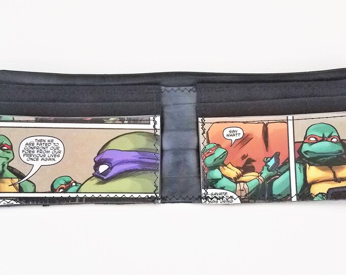 Teenage Mutant Ninja Turtles/unique Handmade Inner Tube Comic Wallet - Etsy