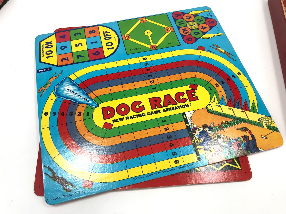 Vintage Game Chest A Game for Every Week in the Year | Etsy