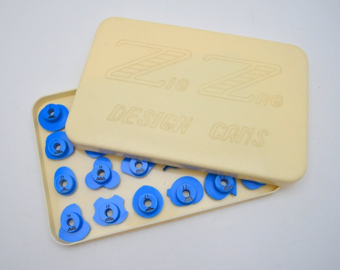 Vintage Sewing Machine Cams, Zig Zag Design Cams, Emdeko Machine ...