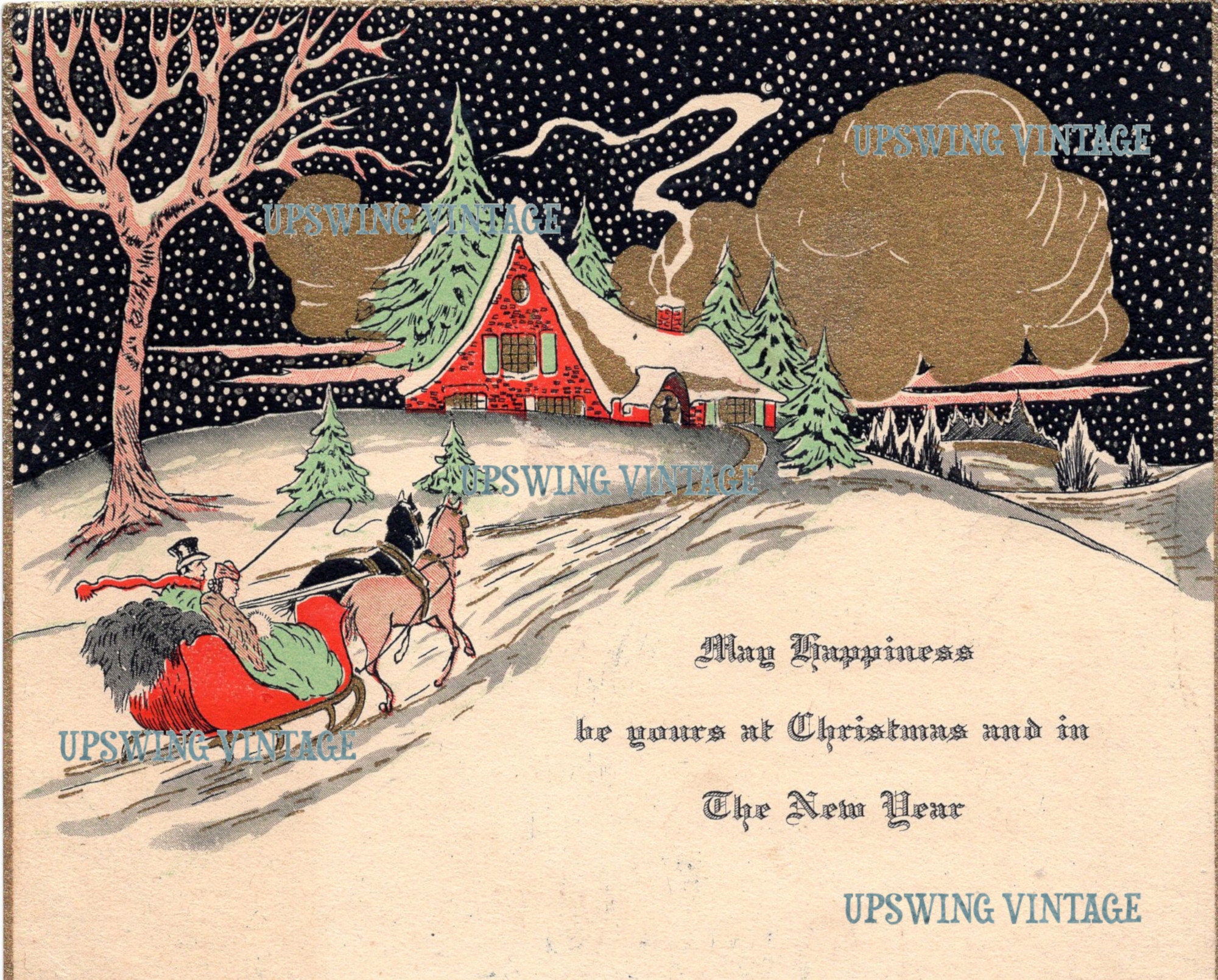 1930s Christmas Cards