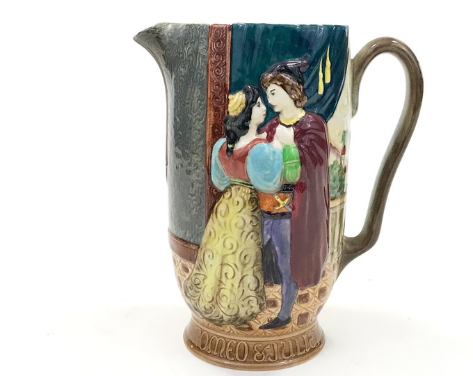 Vintage Beswick Pitcher, Romeo and Juliet, Beswick Pottery England ...