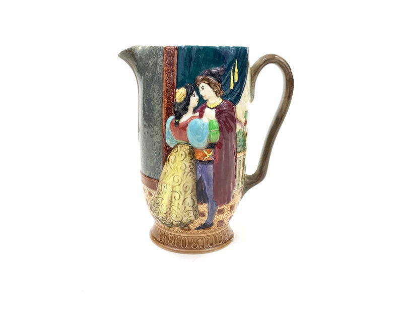 Vintage Beswick Pitcher Romeo and Juliet Beswick Pottery - Etsy