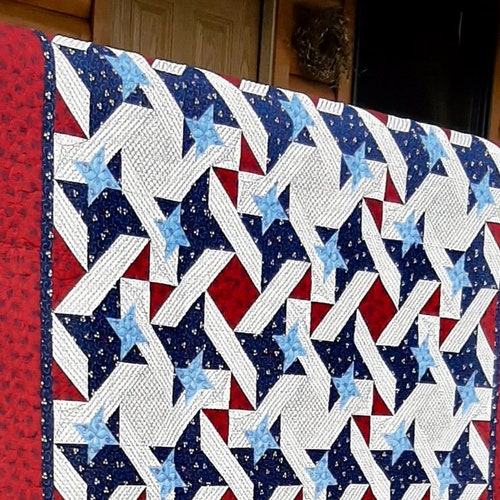 Hero's Star Quilt Pattern Quilt of Valor Freedom Quilt - Etsy