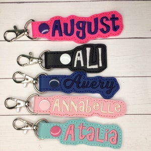 SAMPLE SALE - "a" Names Bag Tag for Backpack Luggage - Ready Made ...