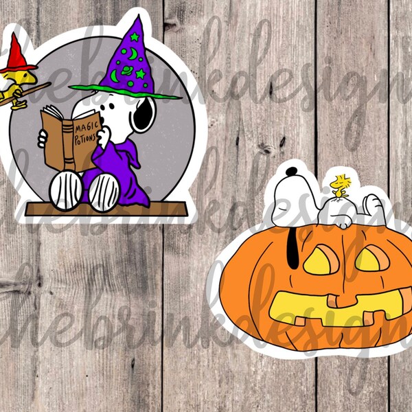 Waterproof Snoopy Sticker - Etsy