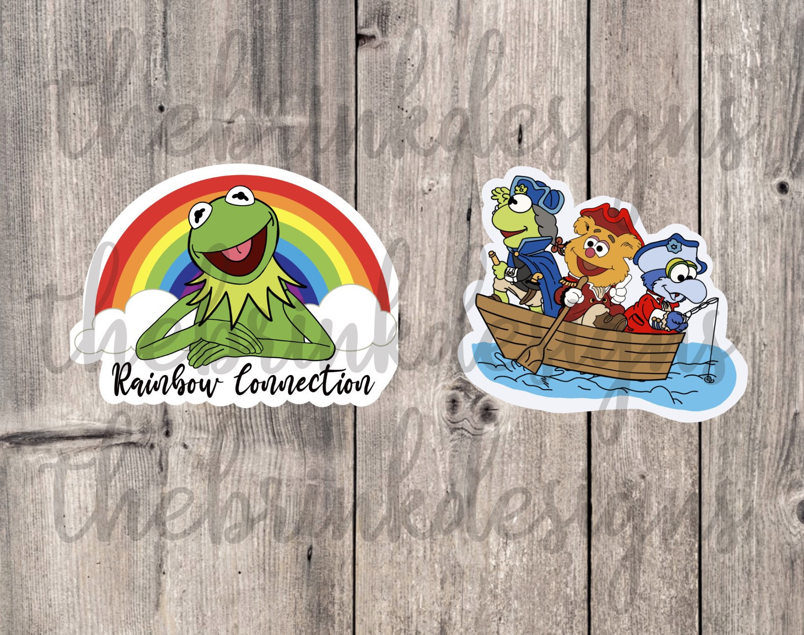 The Muppets Waterproof Stickers | Etsy