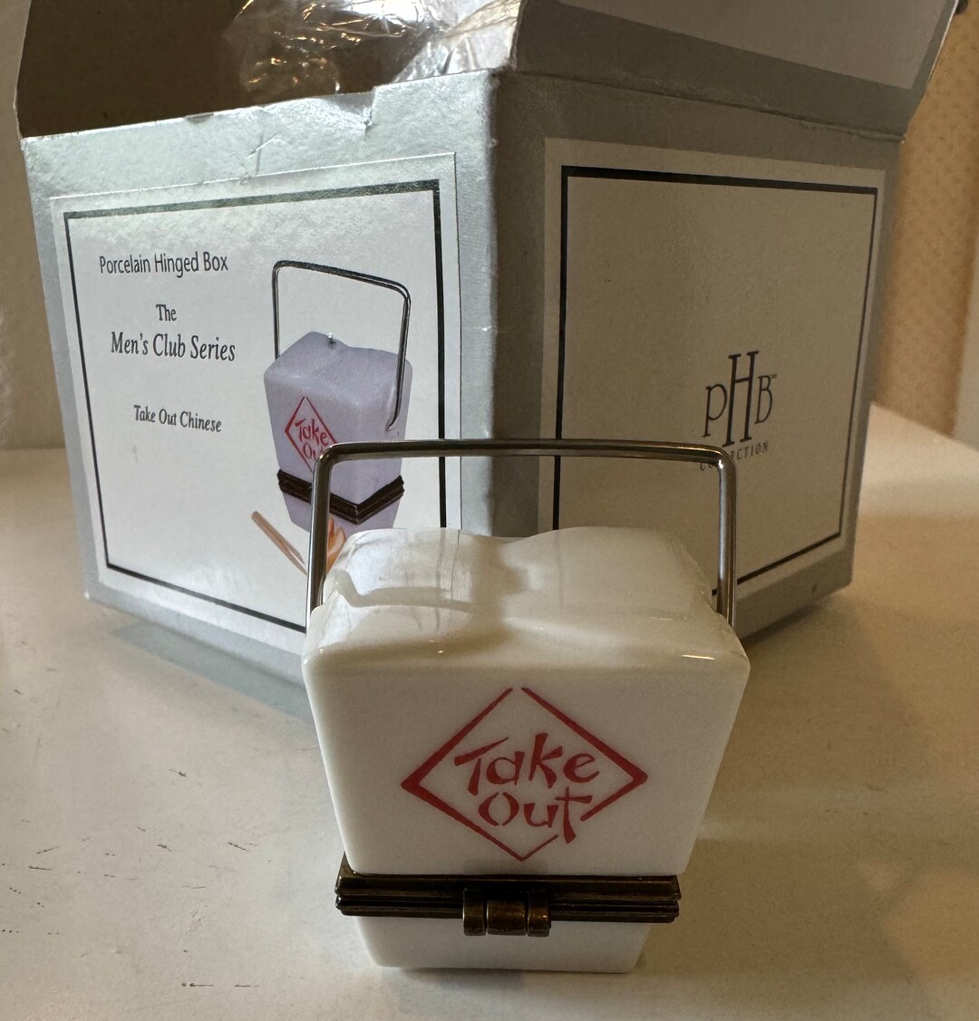 PHB Trinket Box Vintage Collection Chinese Take Out RARE! - Etsy