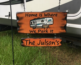 5th wheel sign | Etsy