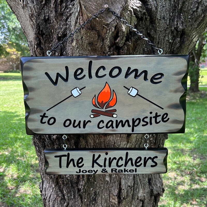 Camp Signs - Etsy