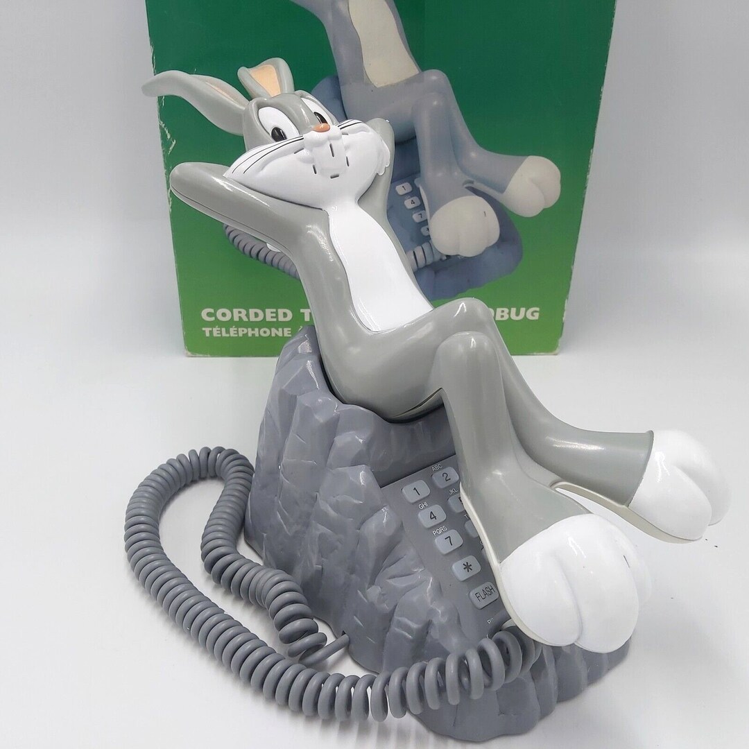Toshiba Looney Tunes Tronics Bugs Bunny Telephone-lt800bug - Etsy