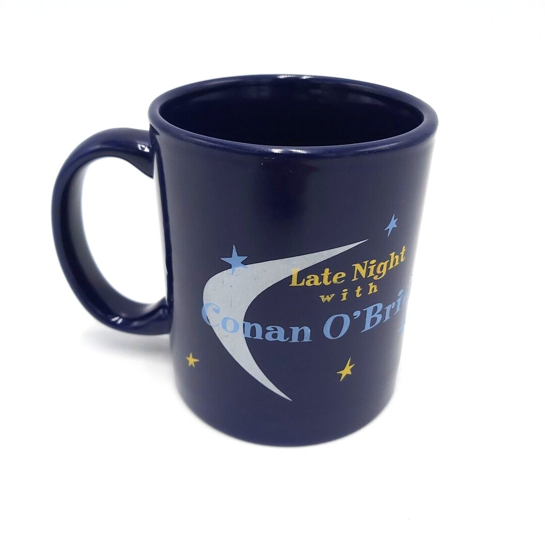 Late Night With Conan O’brien Coffee Mug Cup 2003 NBC Inc Vintage ...