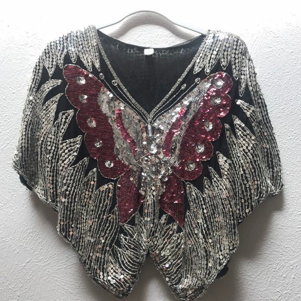 Butterfly Poncho - Etsy