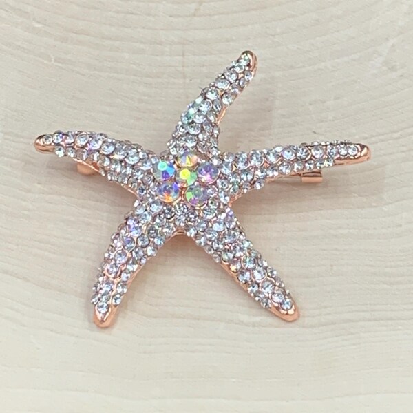 Starfish Brooch - Etsy