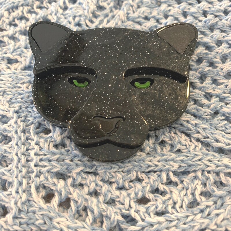 Panther Brooch - Etsy