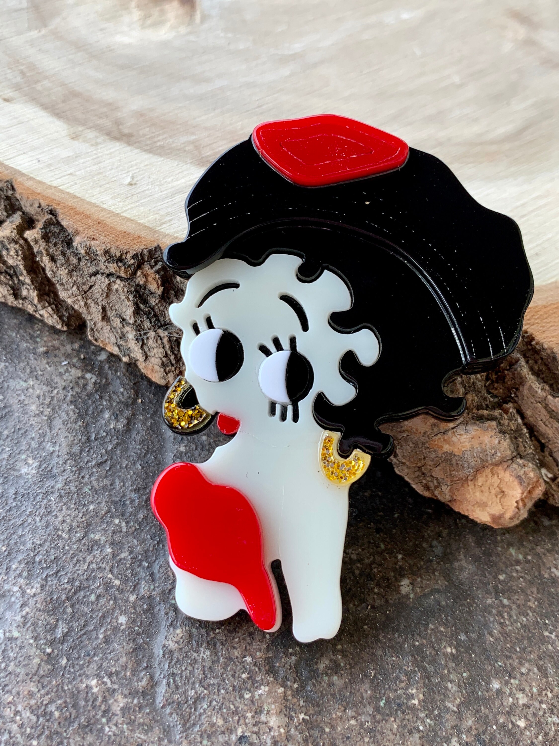 Betty Boop Pins From 1940s