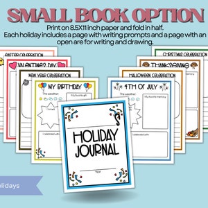 Kid's Holiday Journal, Instant Download - Etsy