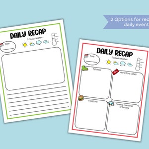 Kid's Printable Travel Journal - Instant Download Adventure Log - Etsy