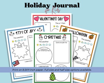 Kid's USA Road Trip Journal, Instant Download - Etsy