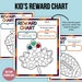 Reward Chart for Kids With Fall Theme, Instant Download - Etsy