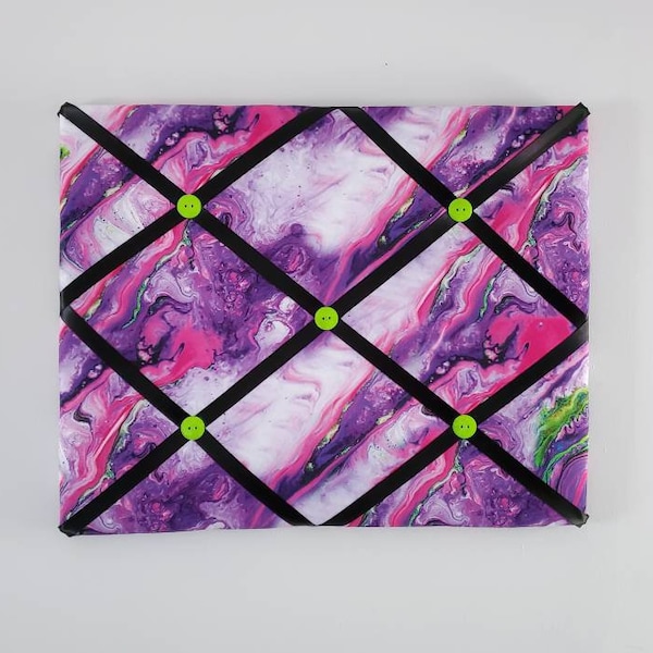 Purple Bulletin Board - Etsy