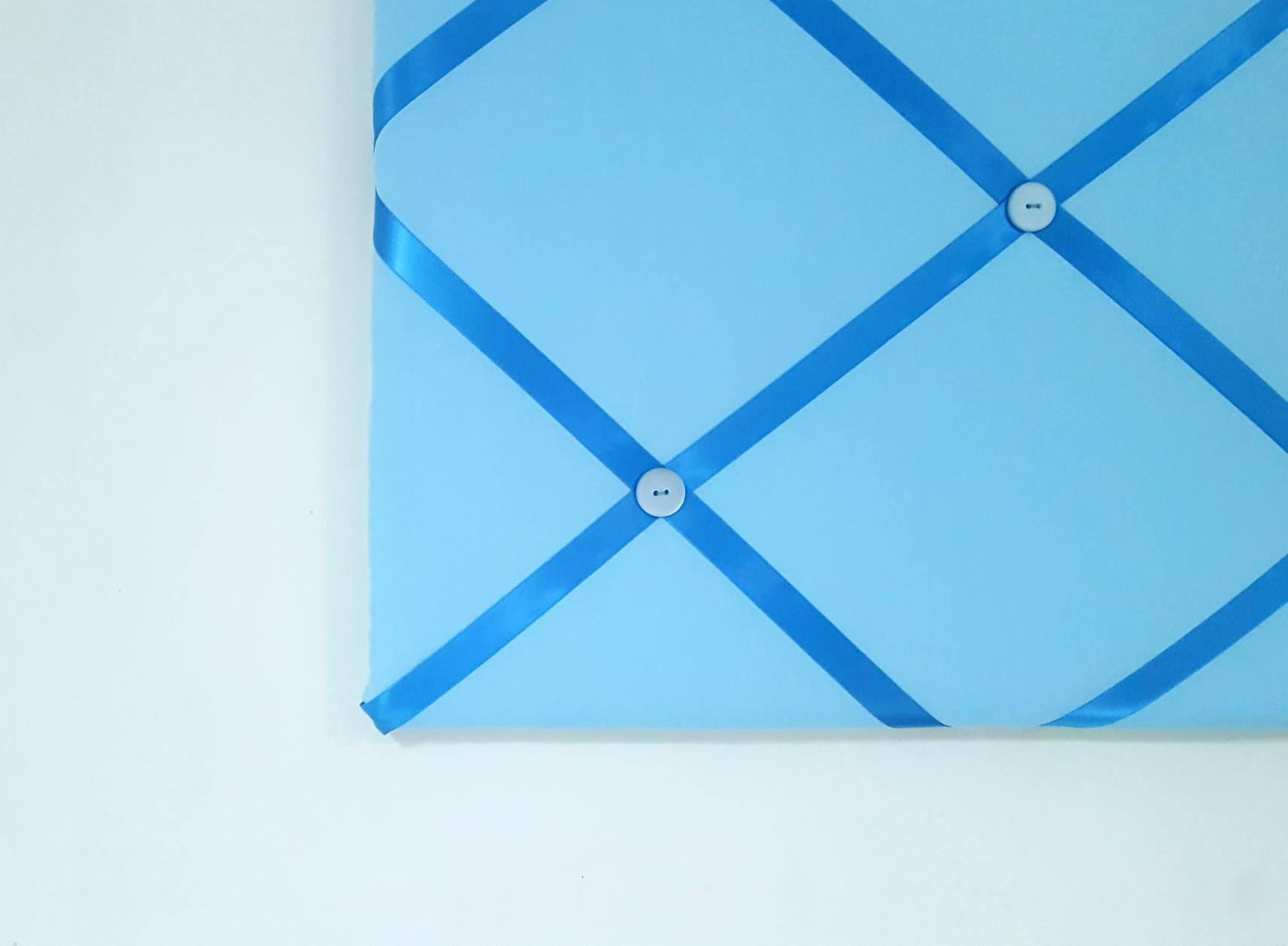 Light Blue French Memo Board Light Blue Pin Board Blue - Etsy