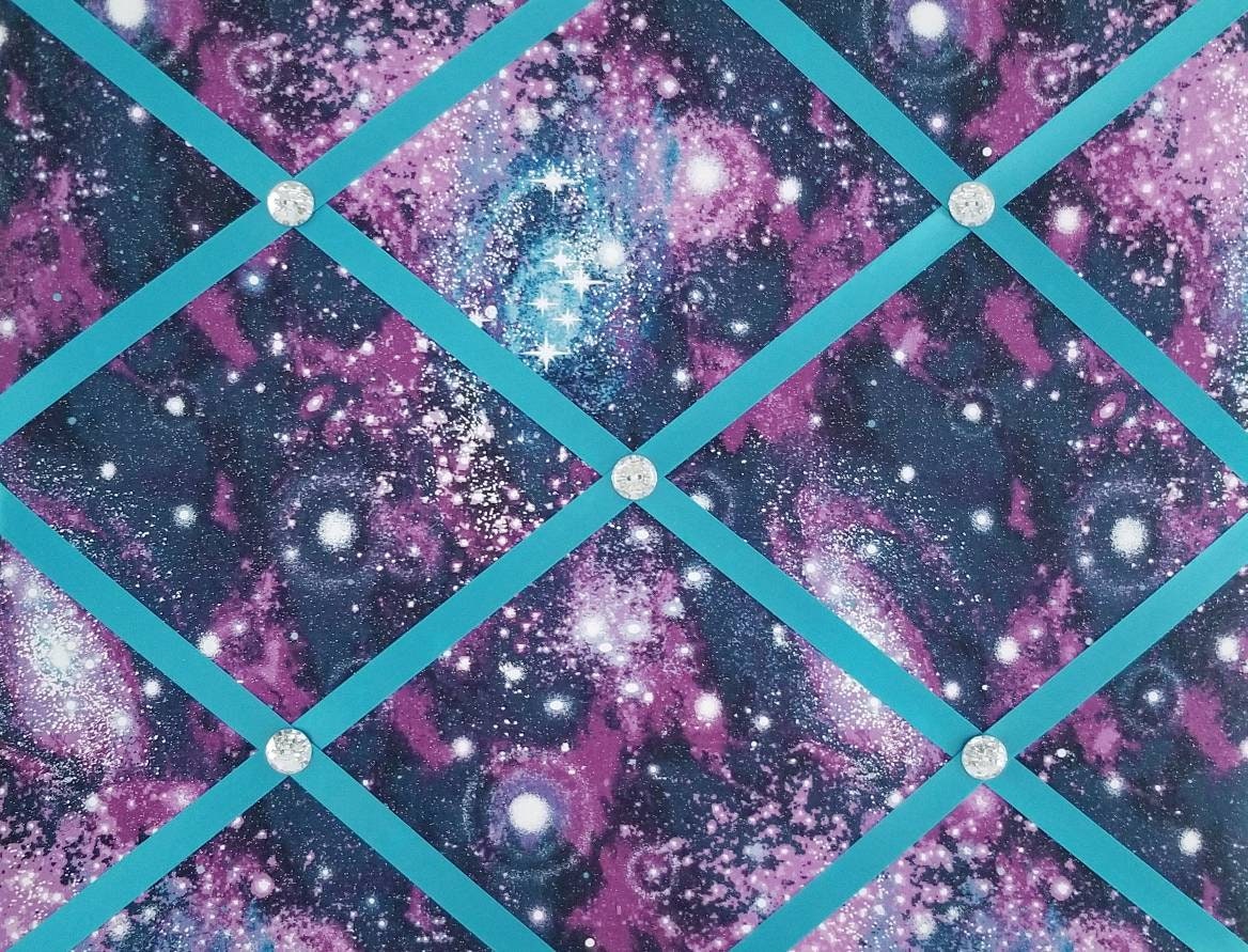 Galaxy Memory Board Glitter French Memo Board Planets Pin - Etsy