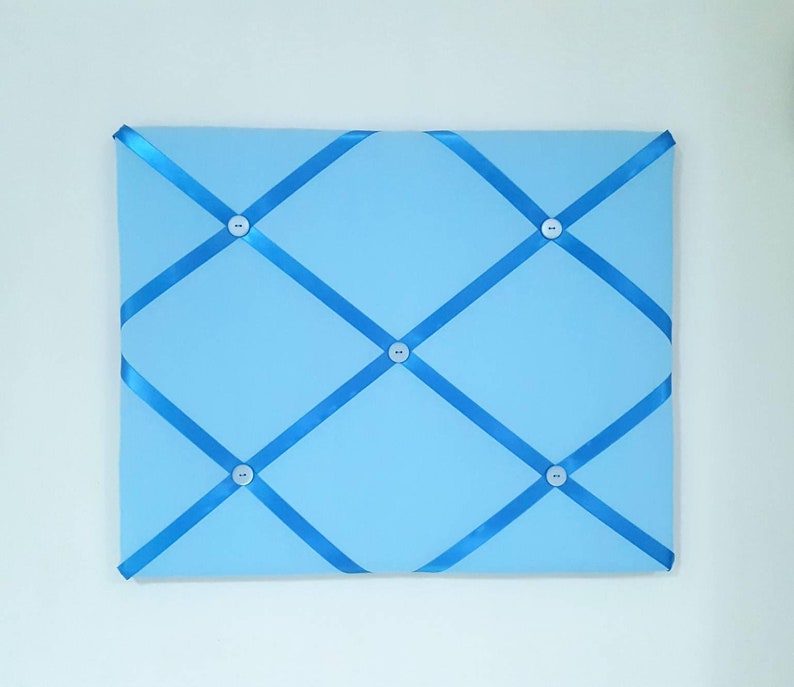 Light Blue French Memo Board Light Blue Pin Board Blue - Etsy